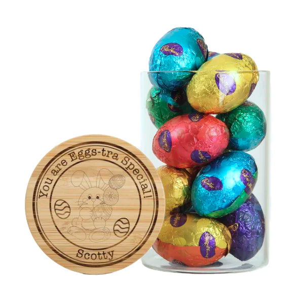 Egg-stra Special – Personalised Lolly Jar | Gifted From The Heart